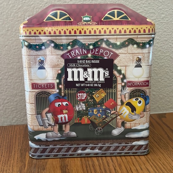 M&M'S | Holiday | Mms Christmas Village Series Train Depot 3 | Poshmark